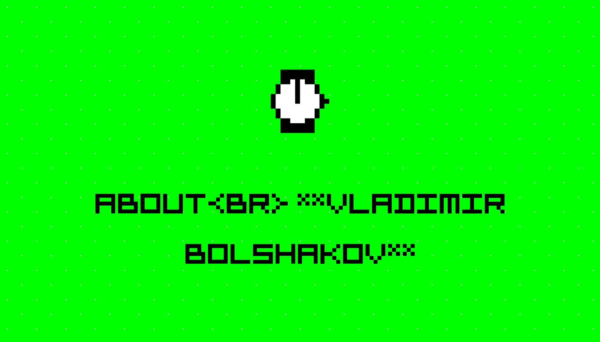 About Vladimir Bolshakov on HackerNoon